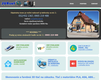 SWAN - 4ka - internet a televízia - JURsat COMPUTERS - predaj servis ...
